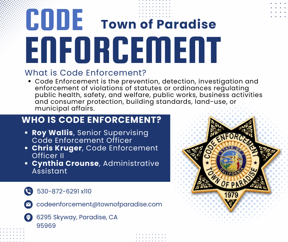 Safety Tips and Information | Paradise, CA